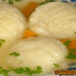 supa de rata cu galuste